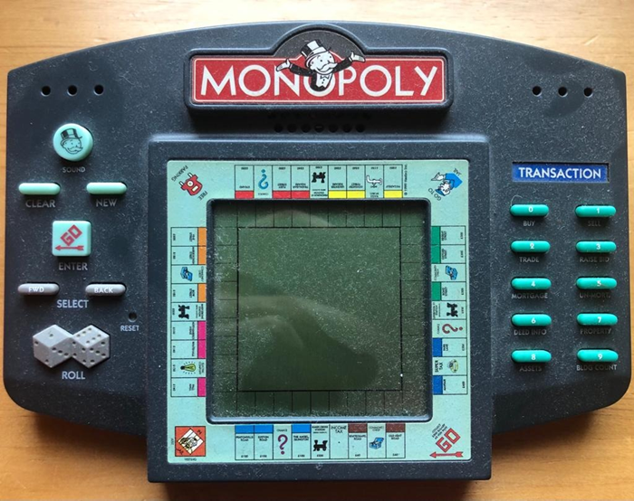 Handheld Monopoly - Rich Uncle Pennybags