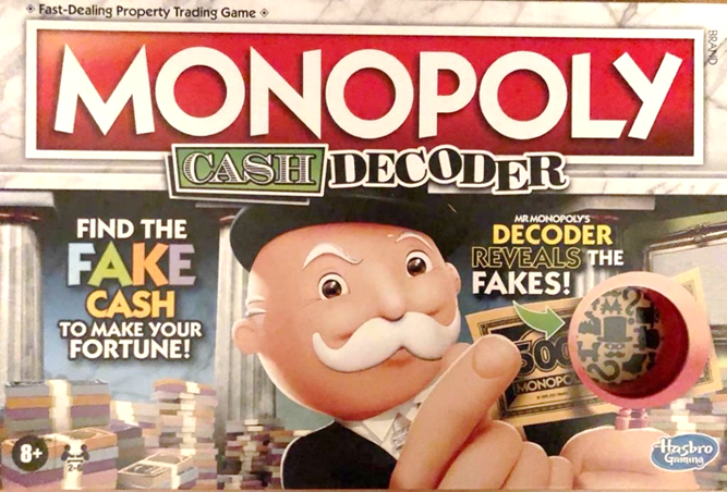Monopoly Cash Decoder / Crooked Cash (2021) - Rich Uncle Pennybags