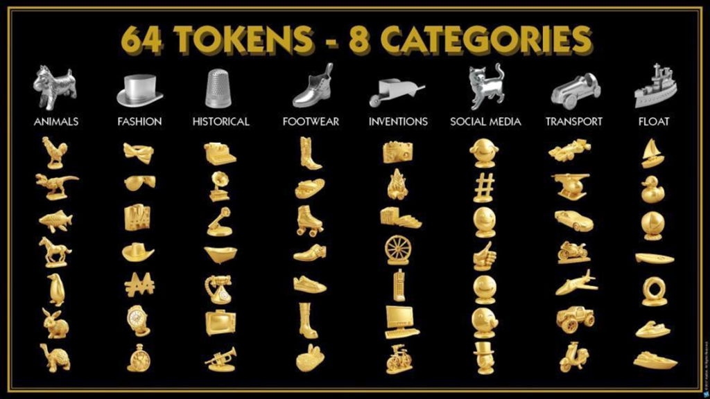 2017 Token Madness Event - Monopoly History - Rich Uncle Pennybags