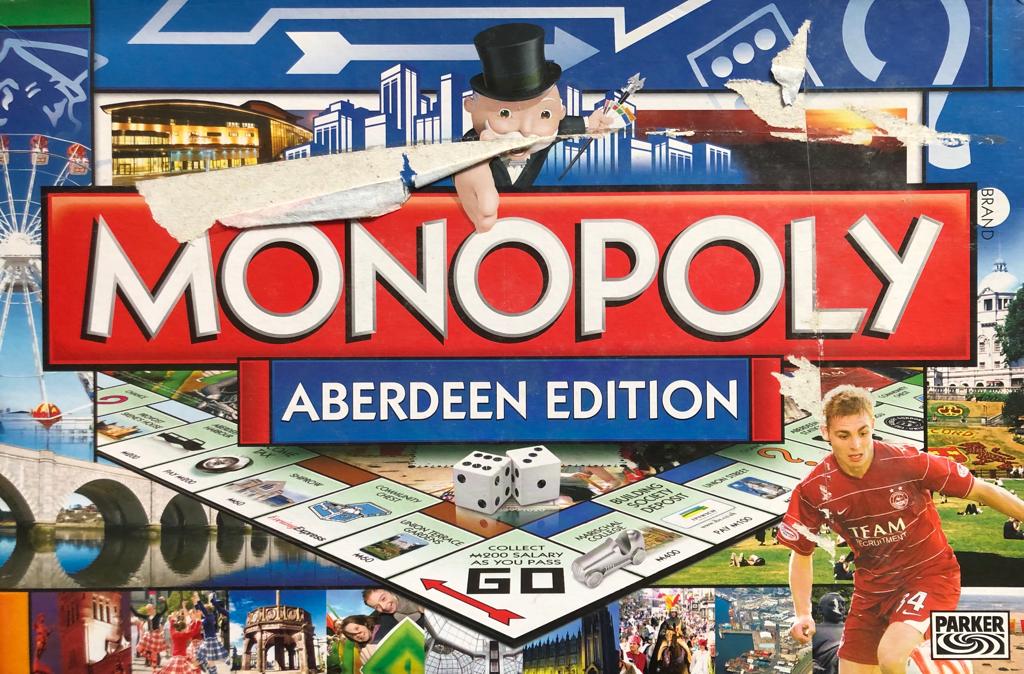 Monopoly - UK Cities & Towns - Rich Uncle Pennybags