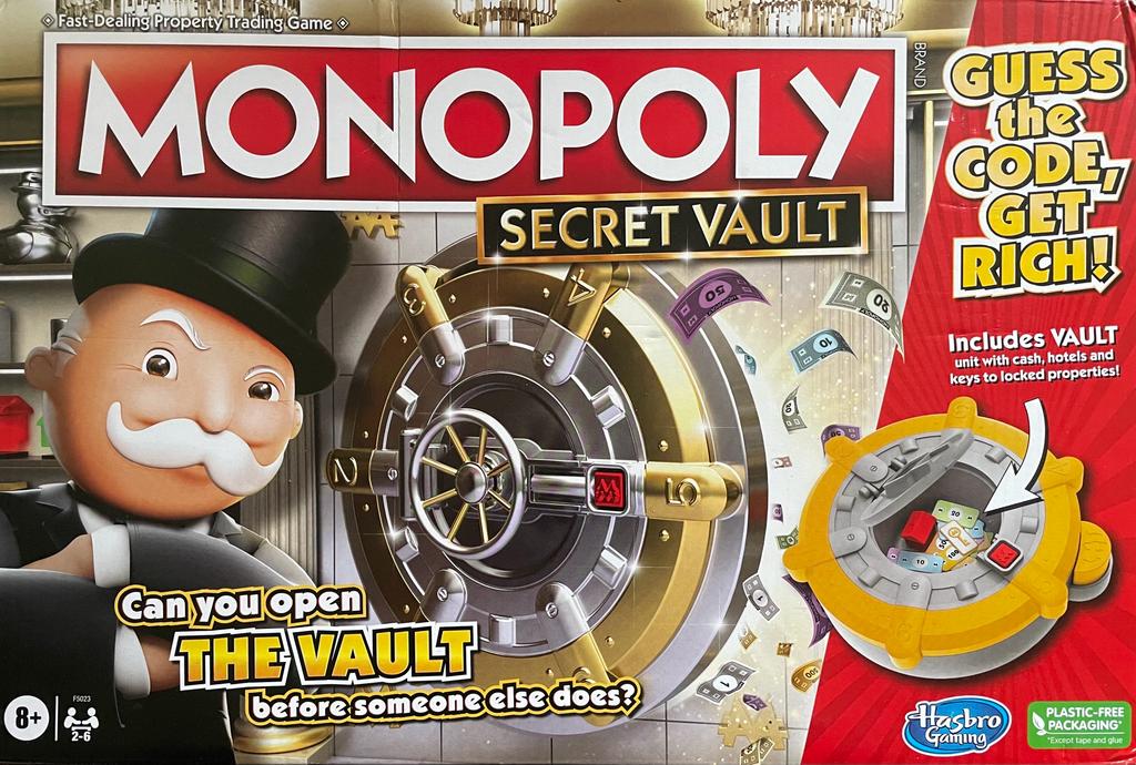 Monopoly Secret Vault (2022) - Rich Uncle Pennybags