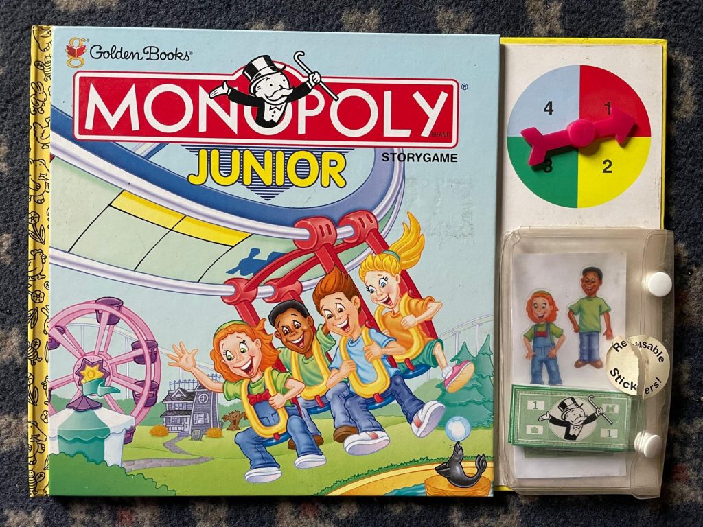 Playable Book Monopoly - Rich Uncle Pennybags