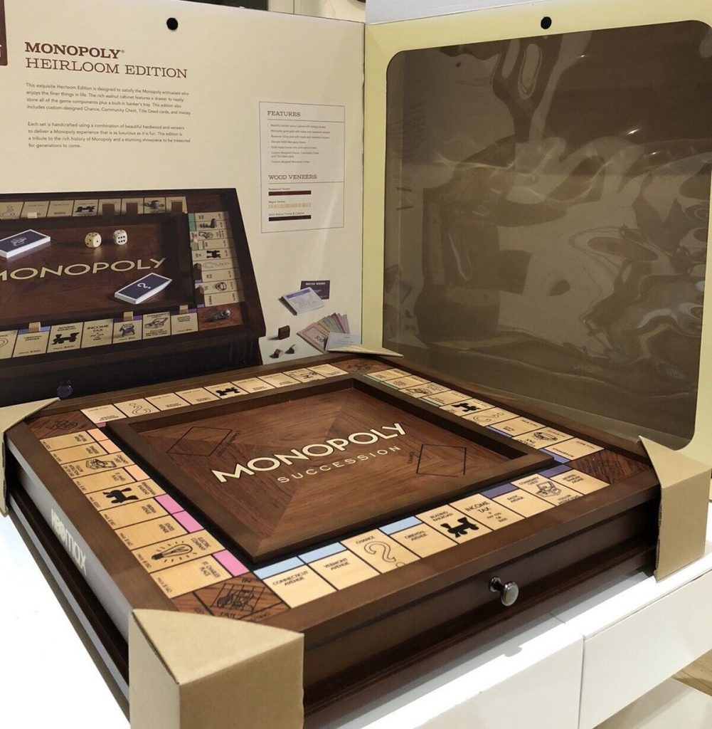 Monopoly Succession - Heirloom Edition - Rich Uncle Pennybags